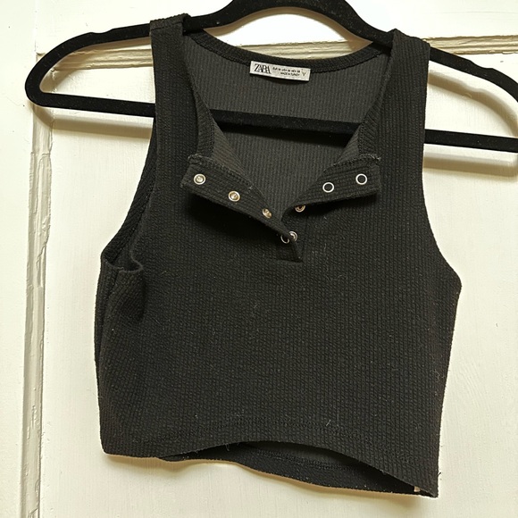 Zara | Tops | Zara Crop Top | Poshmark